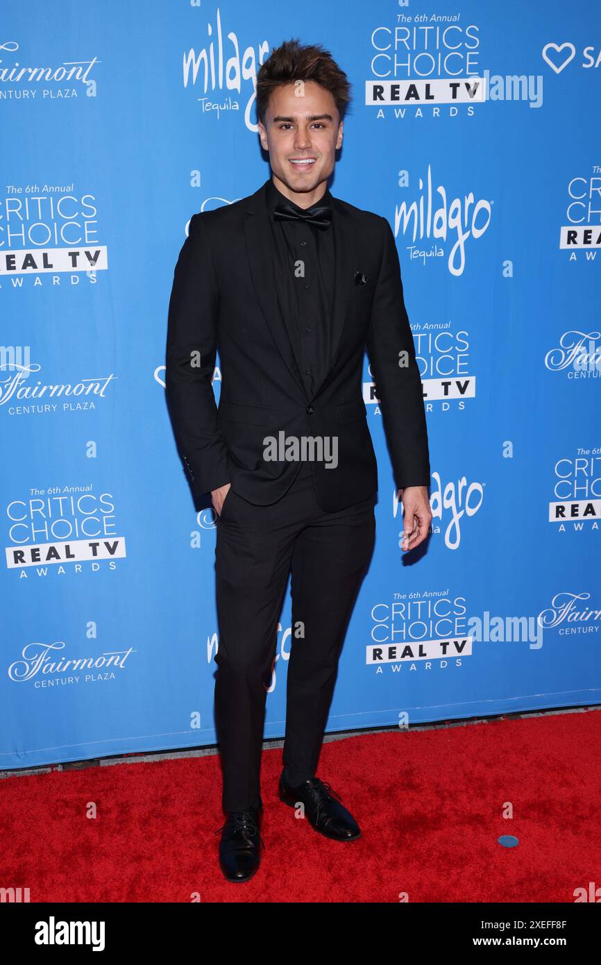 Tyler Garrigus attends the 2024 Critics Choice Real TV Awards at ...