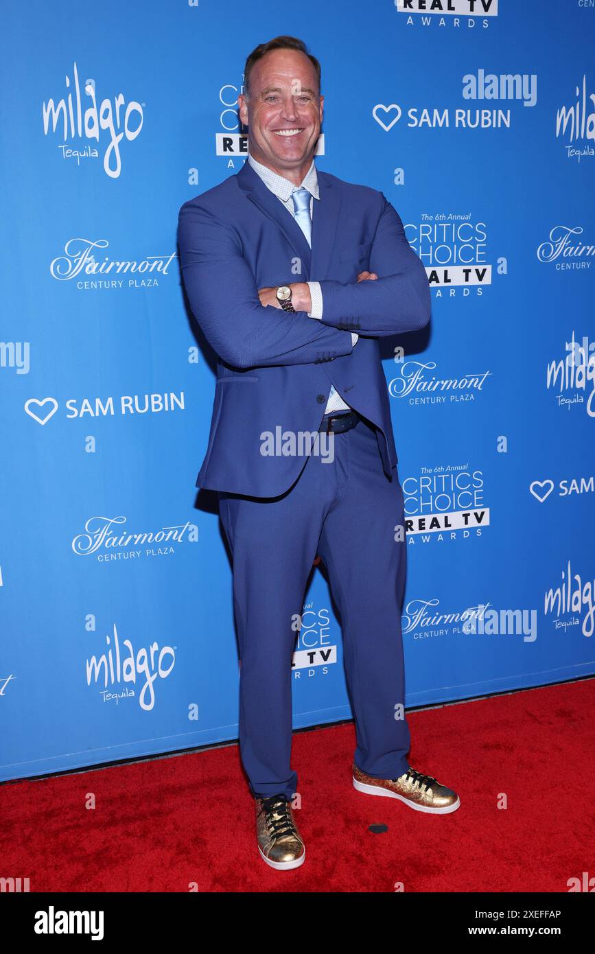 Matt Iseman attends the 2024 Critics Choice Real TV Awards at Fairmont ...