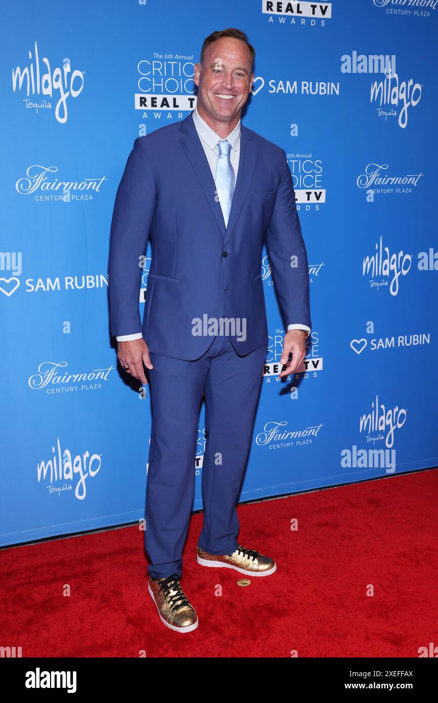 Matt Iseman attends the 2024 Critics Choice Real TV Awards at Fairmont ...