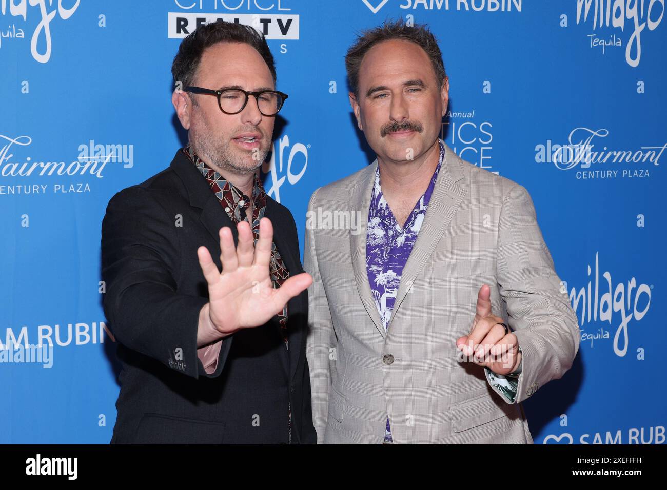 Jason Sklar and Randy Sklar attend the 2024 Critics Choice Real TV Awards at Fairmont Century ...