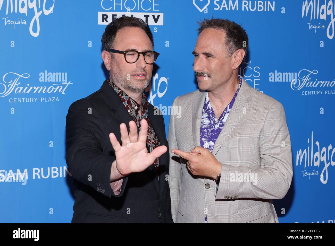Jason Sklar and Randy Sklar attend the 2024 Critics Choice Real TV ...