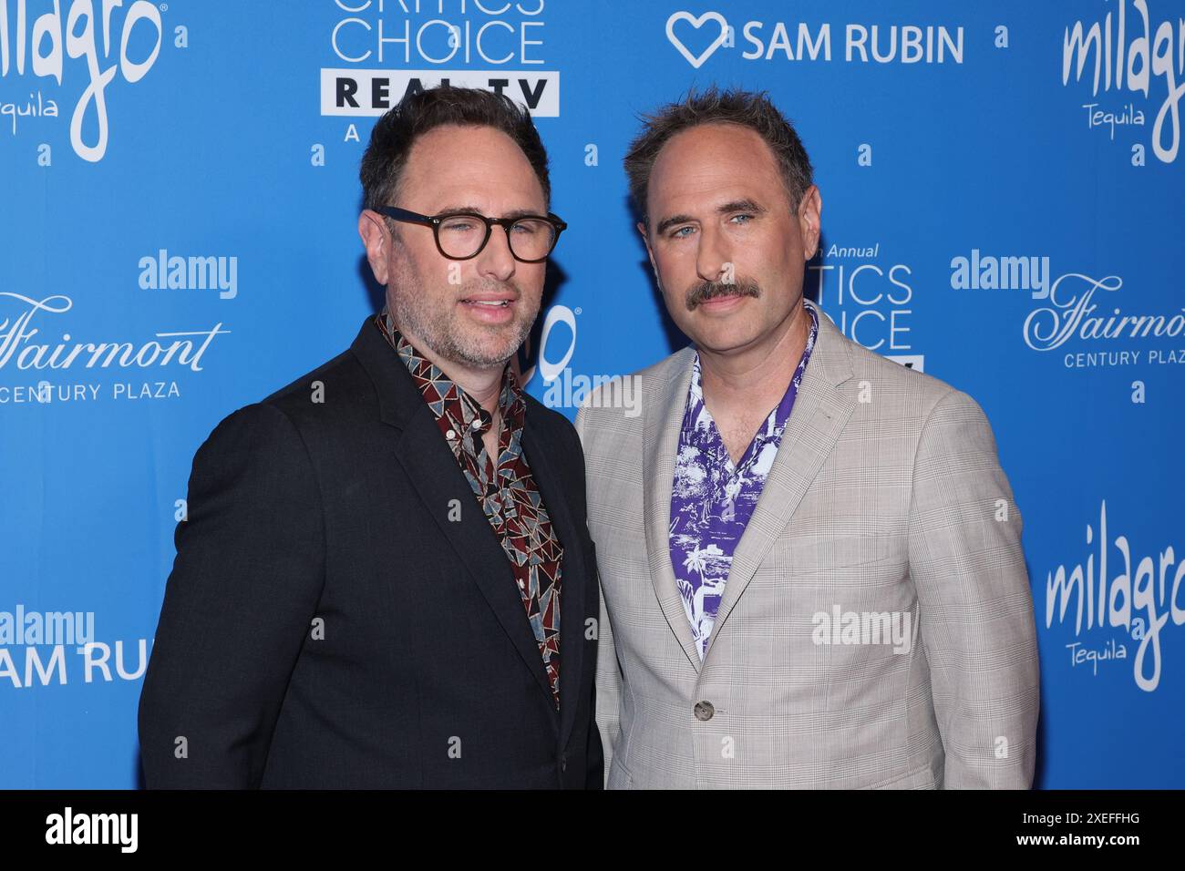 Jason Sklar and Randy Sklar attend the 2024 Critics Choice Real TV ...