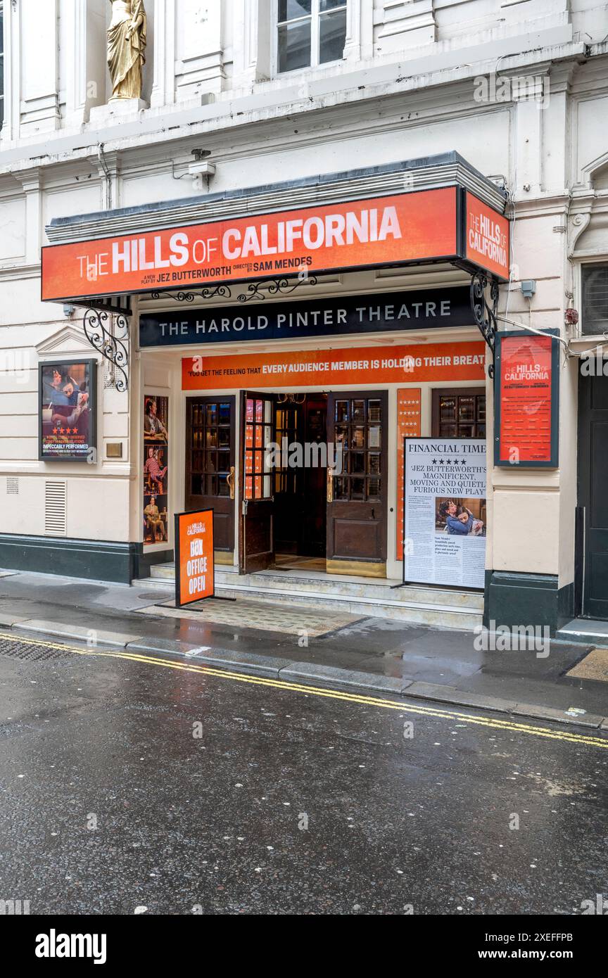 London, UK - March 22, 2024 : The Harold Pinter Theatre. A West End ...