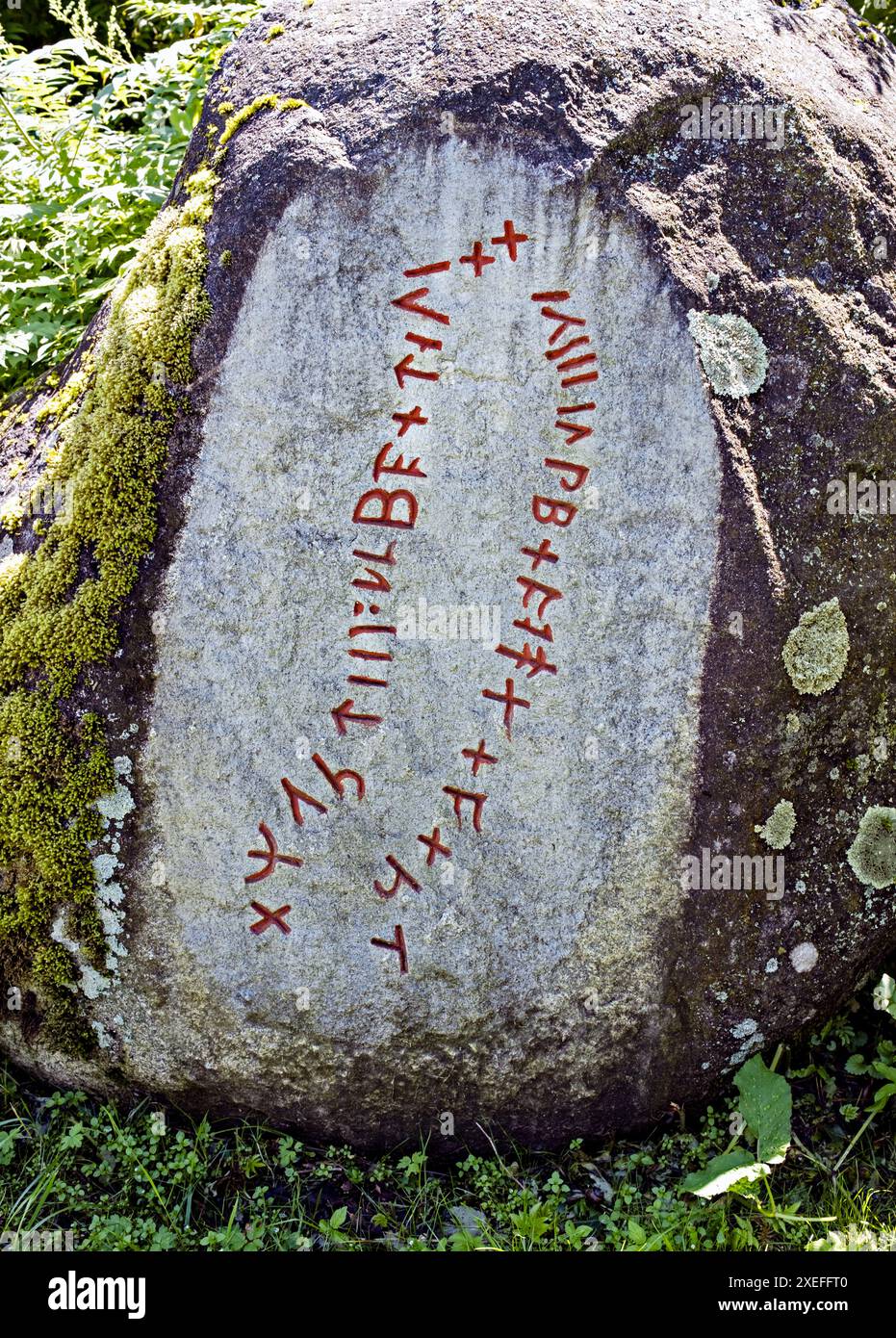 Oleri runestone hi-res stock photography and images - Alamy