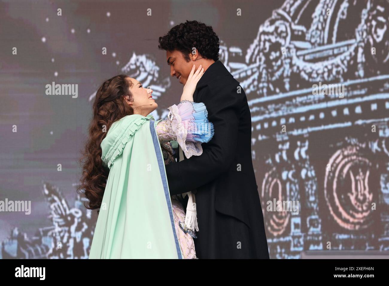 Phantom of the Opera at West End Live 2024, in Trafalgar Square, London ...