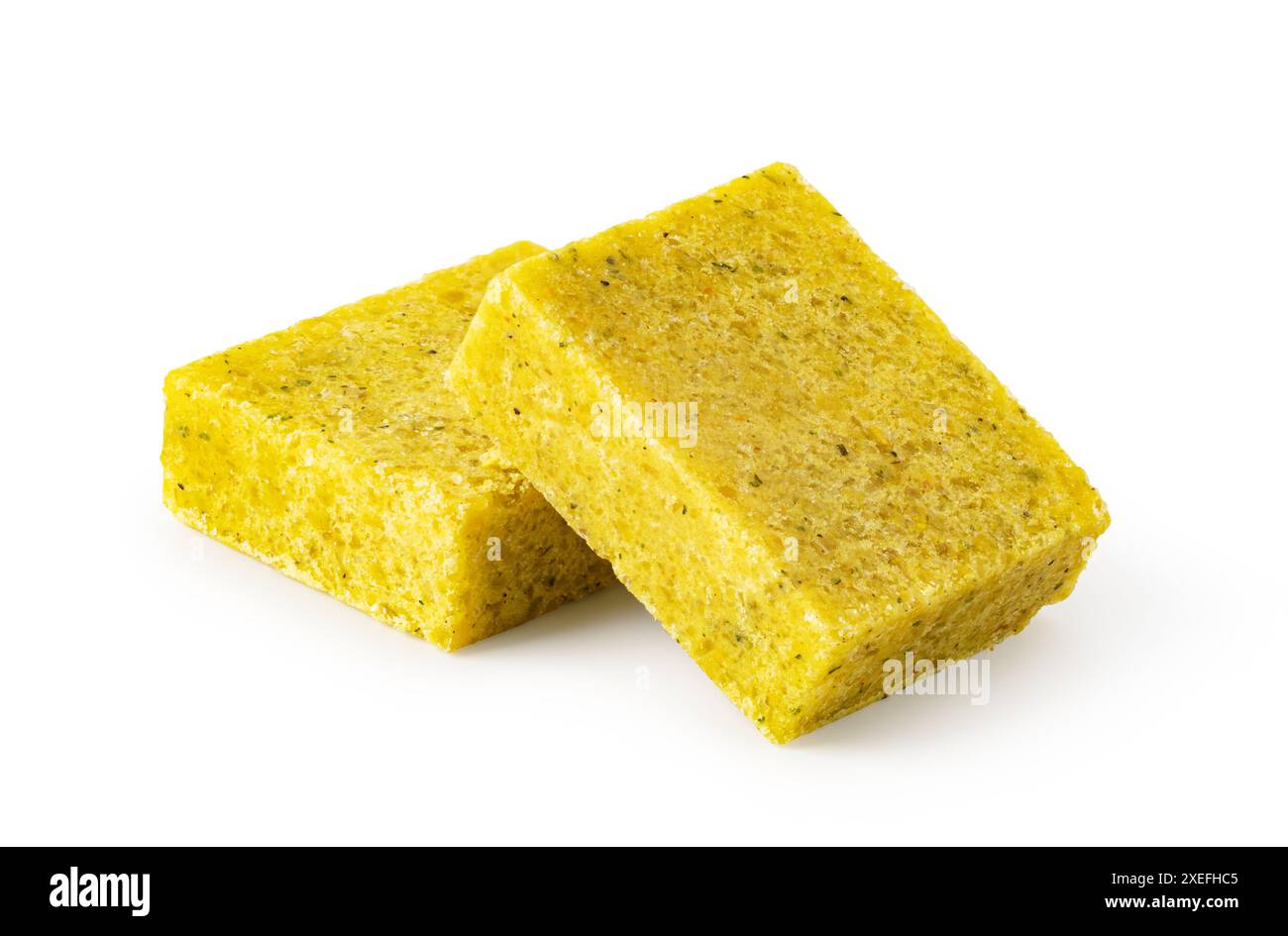 Unwrapped bouillon cube Stock Photo - Alamy