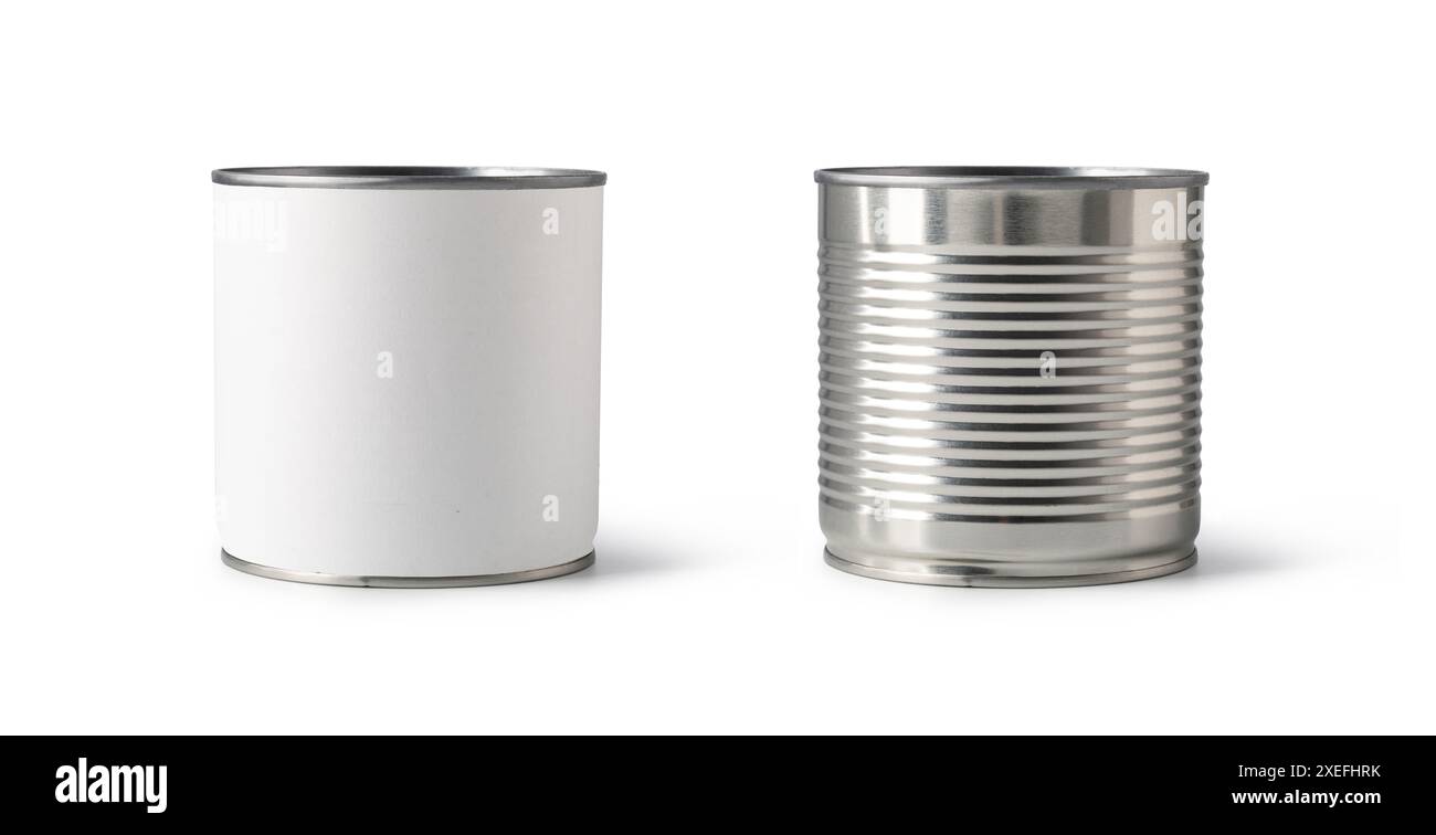 Isolated food cans Cut Out Stock Images & Pictures - Alamy