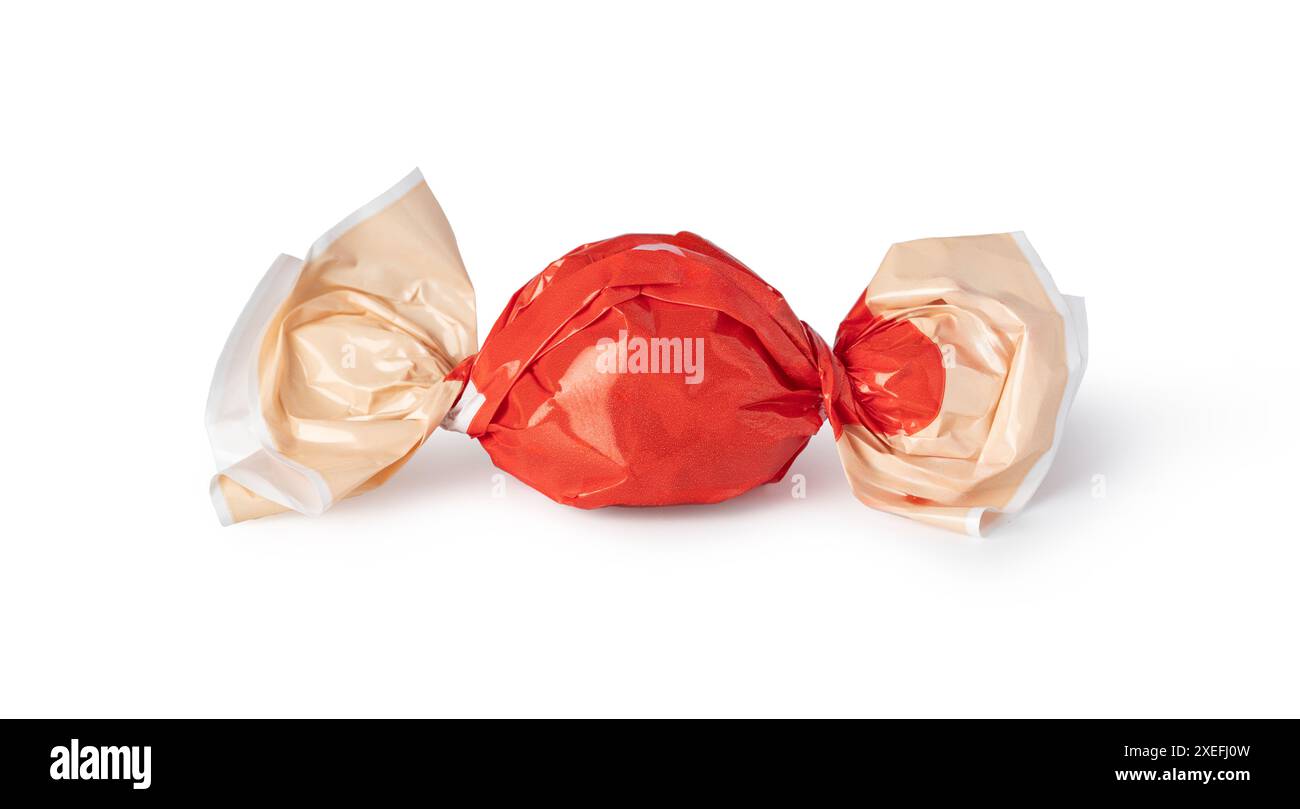 Candy isolated wrapped foil hi-res stock photography and images - Alamy