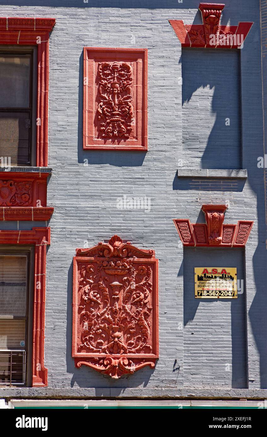 NYC Chinatown: 218 Grand Street, a seven-story walk-up apartment ...