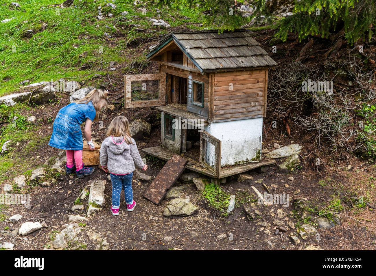 Child outhouse hi-res stock photography and images - Alamy