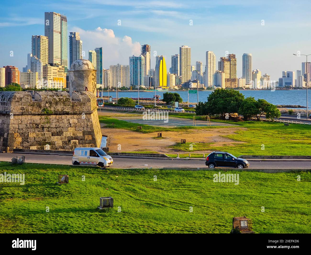 Cartagena cityscape coastline hi-res stock photography and images - Alamy