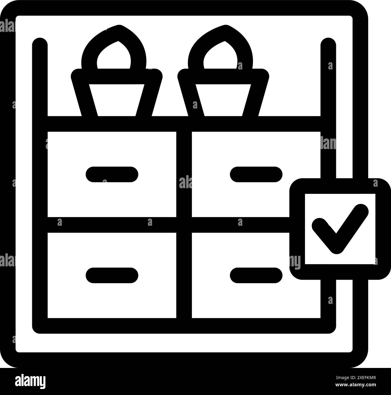 Garden shelves with plants Black and White Stock Photos & Images - Alamy