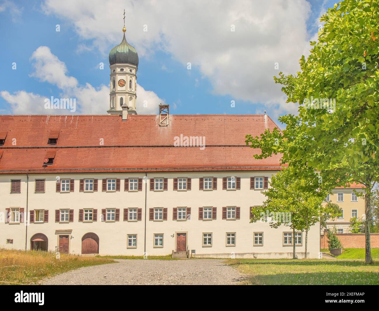 Klosteranlage mit St. Magnus-Kirche Bad-Schussenried Stock Photo - Alamy