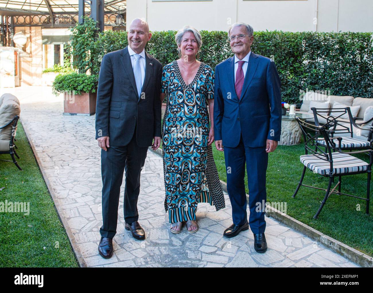 Roma, Italia. 27th June, 2024. Independence Day a Villa Taverna- Roma ...