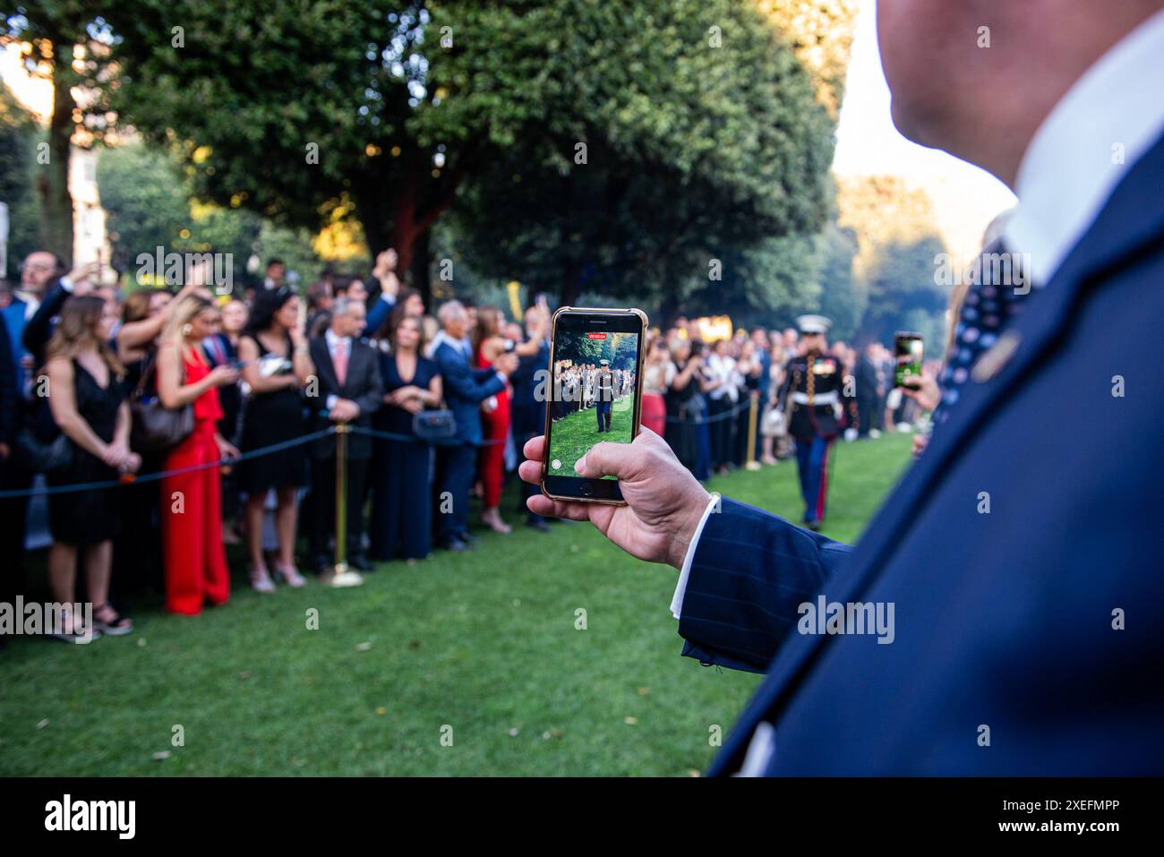 Roma, Italia. 27th June, 2024. Independence Day a Villa Taverna- Roma ...