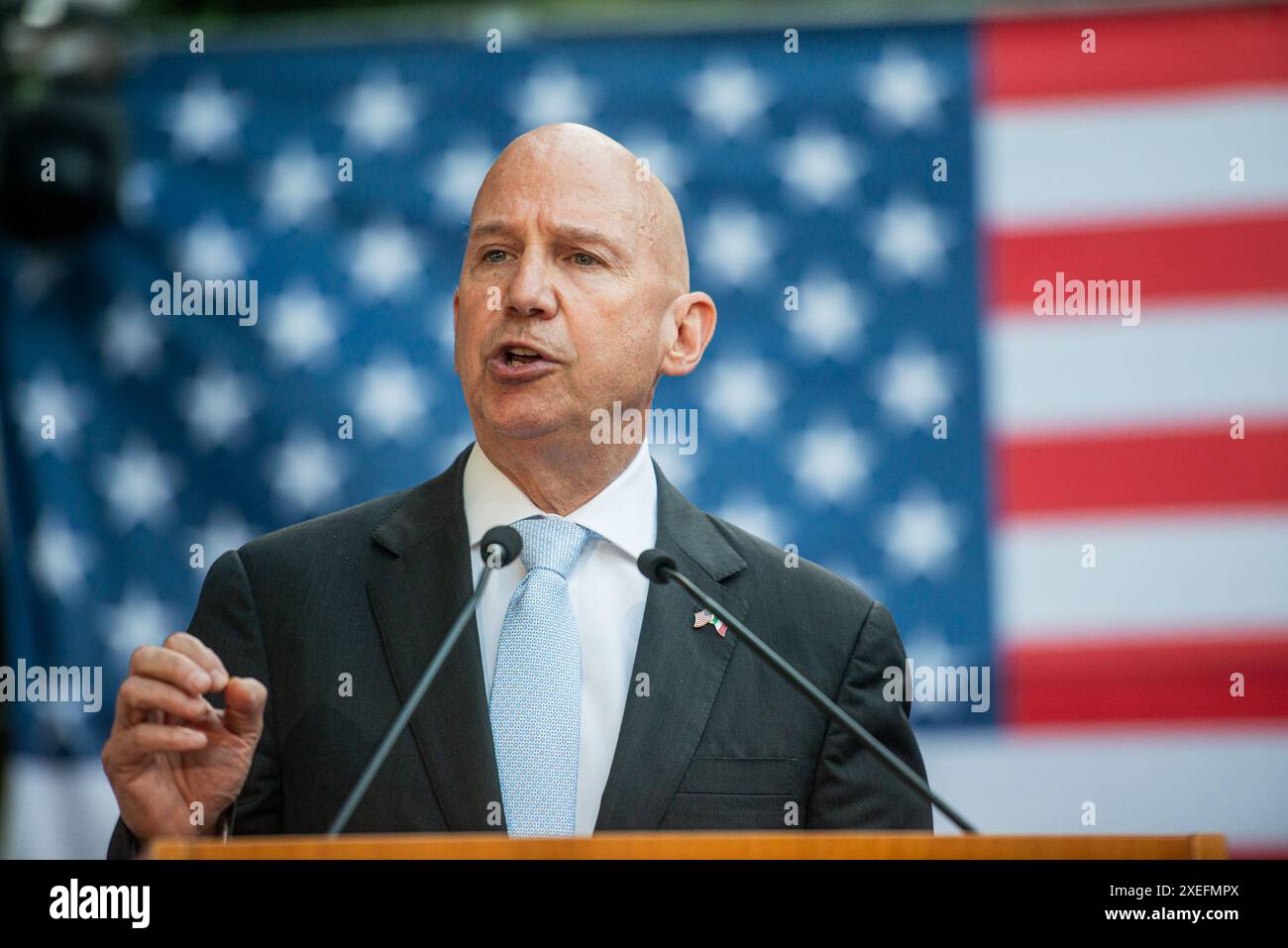 Roma, Italia. 27th June, 2024. Independence Day a Villa Taverna- Roma ...