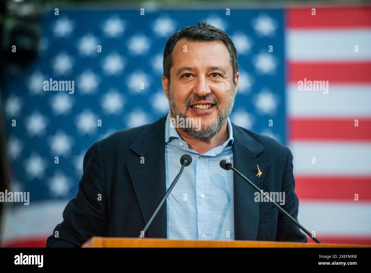 Roma, Italia. 27th June, 2024. Independence Day a Villa Taverna- Roma ...