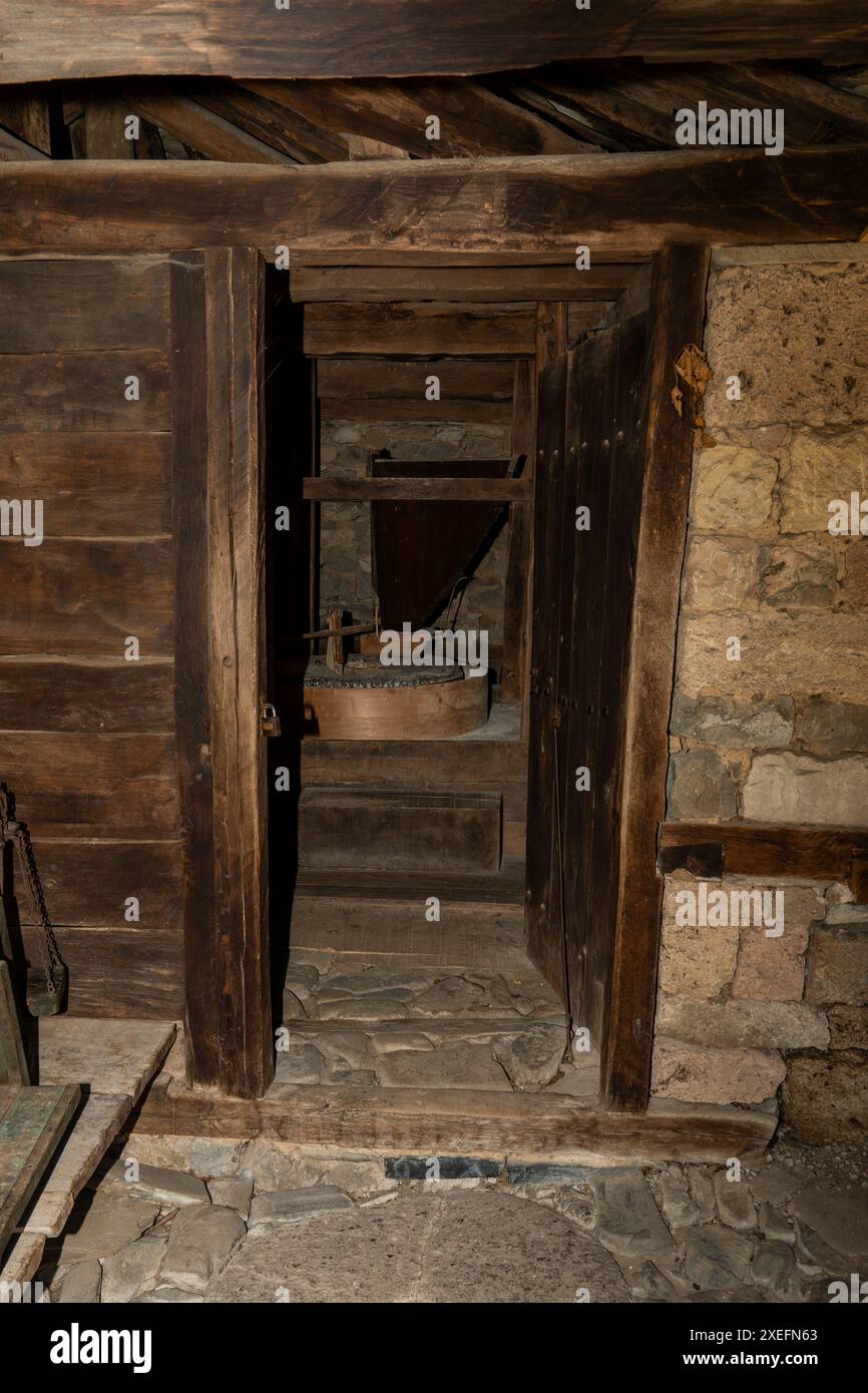 Historical watermill interior hi-res stock photography and images - Alamy