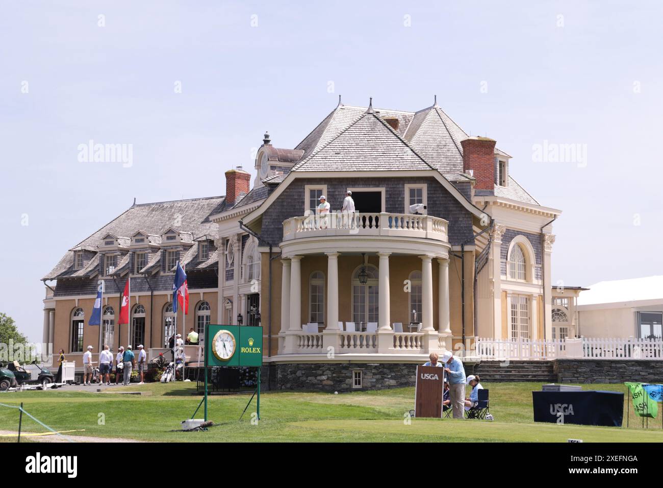 Newport, RI. June 26, 2024. Newport Country Club hosts the 2024 US Senior Open. @ Veronica Bruno ...
