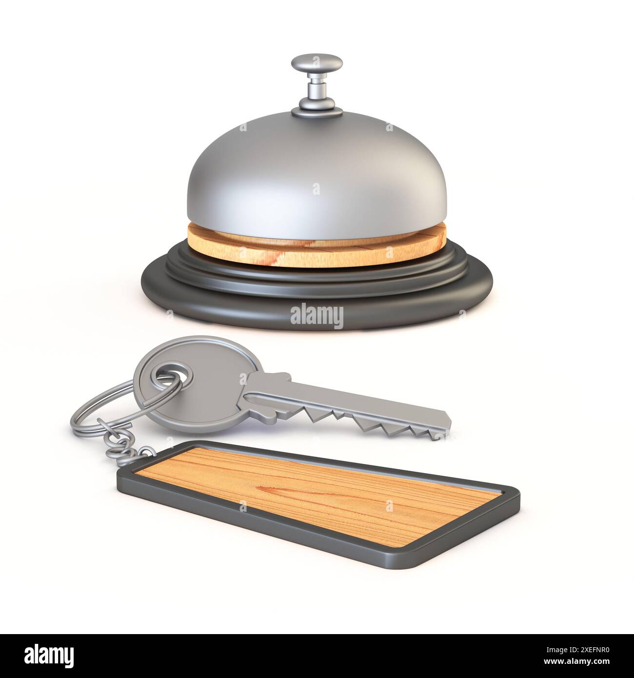 Hotel keys on desk in Cut Out Stock Images & Pictures - Alamy