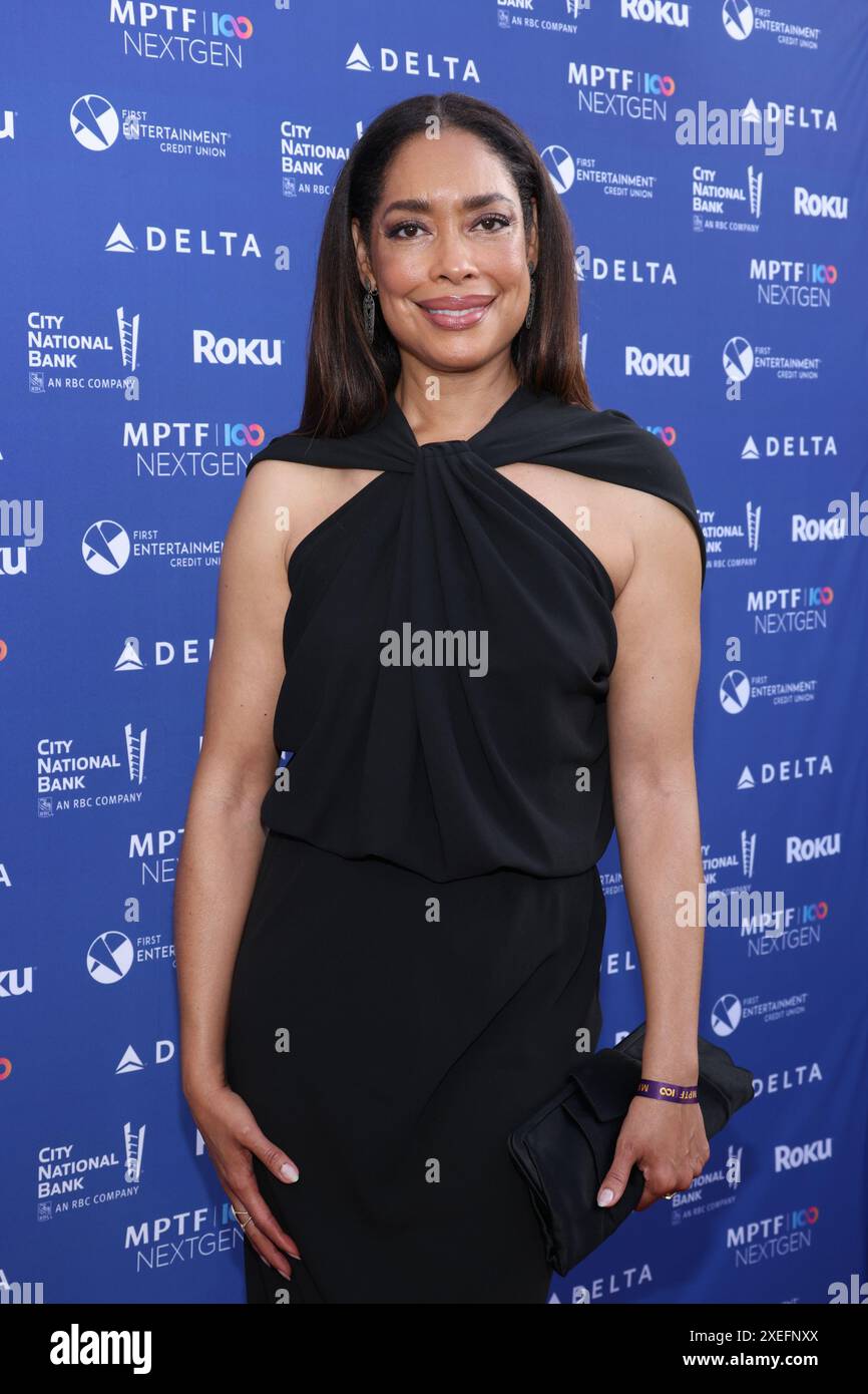 Gina Torres attends the MPTF NexGen Annual Summer Party at NeueHouse ...