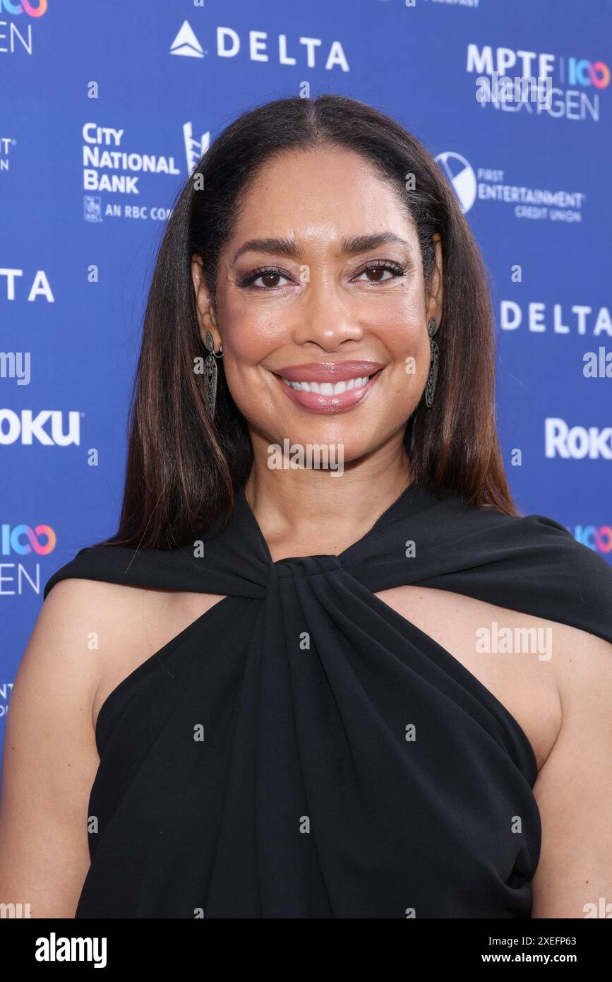 Gina Torres attends the MPTF NexGen Annual Summer Party at NeueHouse ...