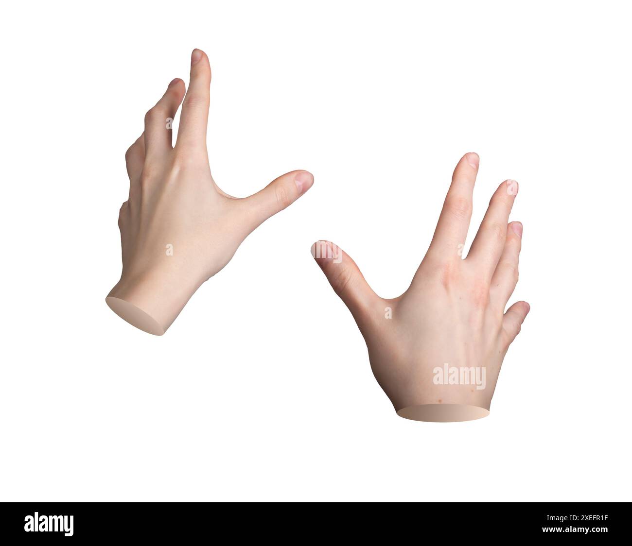 Both hands gesture, sign pov. Holding, reaching, first person view ...