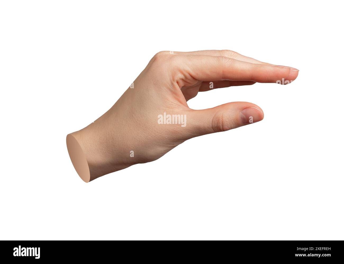 Little finger left hand Cut Out Stock Images & Pictures - Alamy