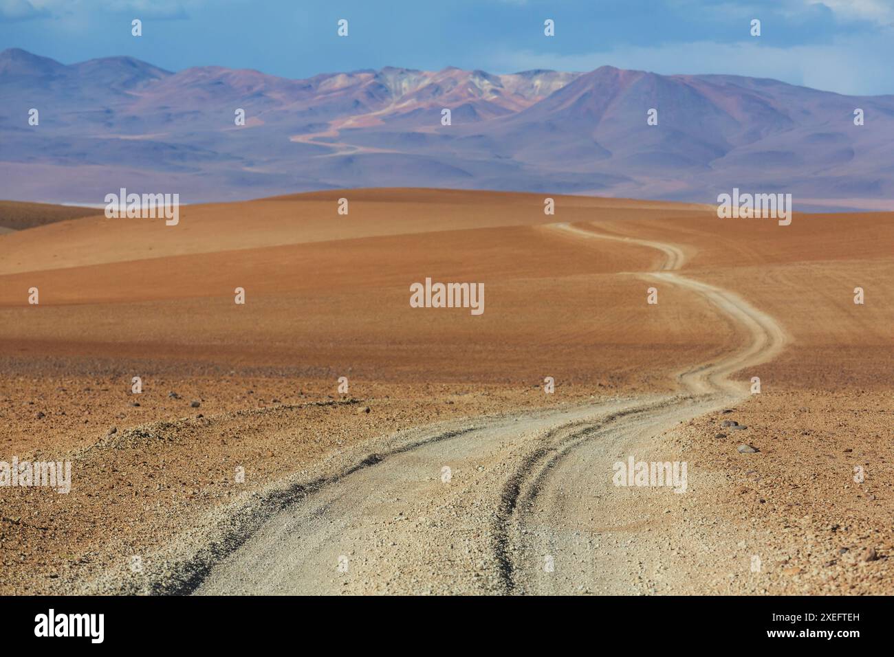 Road in Bolivia Stock Photo - Alamy