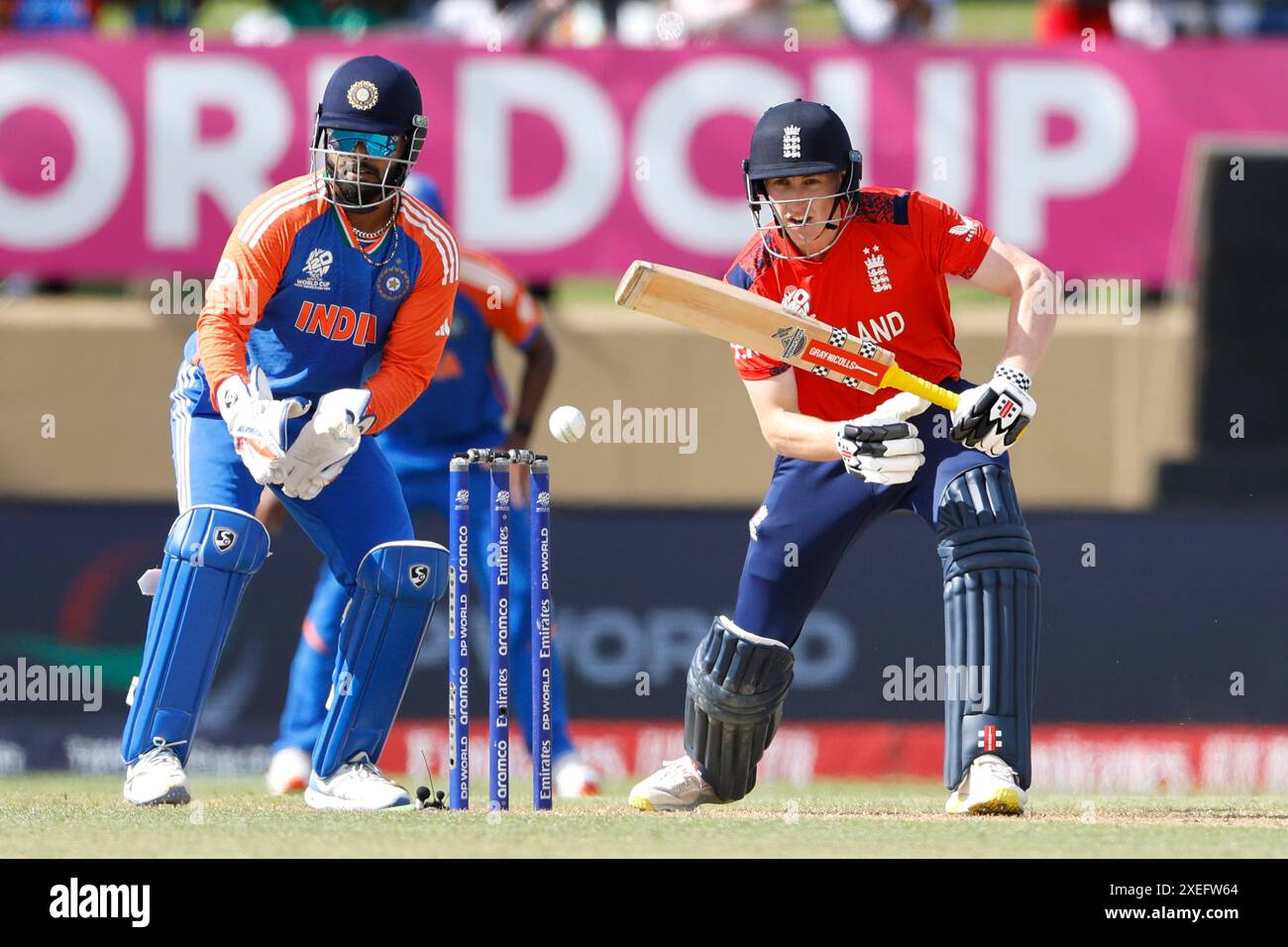 England's Harry Brook during the 2024 ICC Men's T20 World Cup semi ...