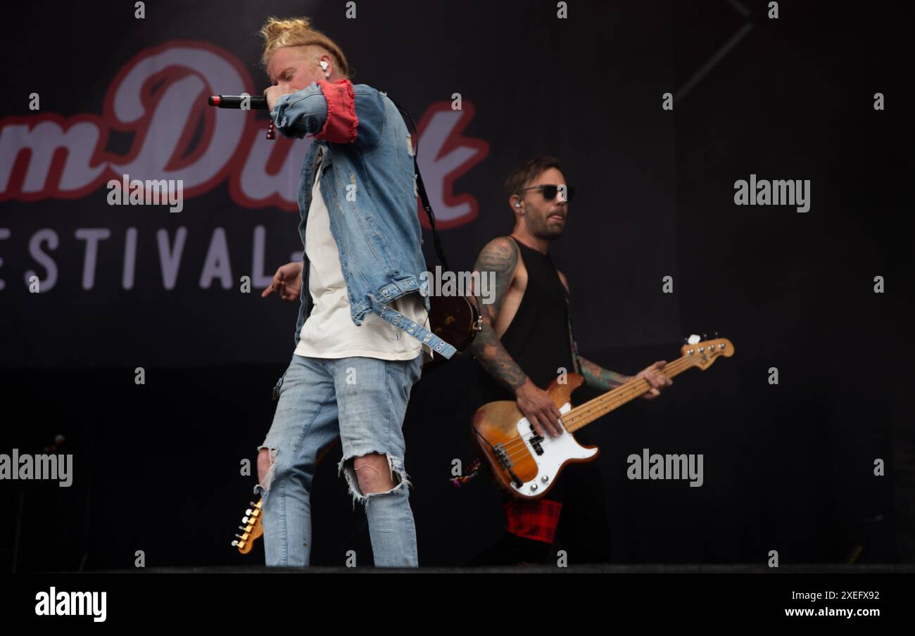 We the kings perform live at Slam Dunk Festival leeds uk 26th may 2024 ...