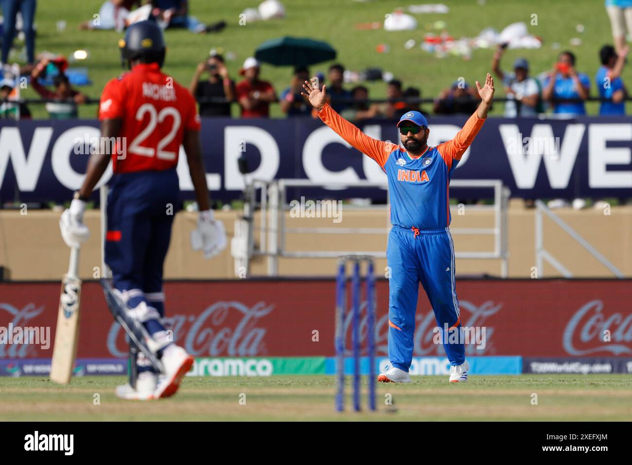 Rohit sharma world cup 2024 hi-res stock photography and images - Alamy