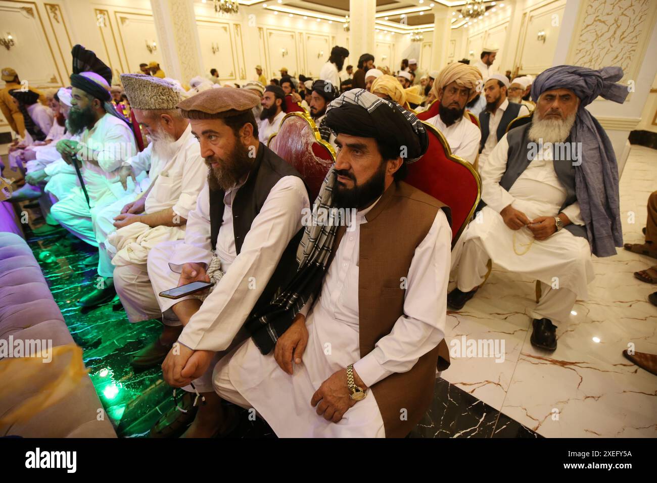 June 27, 2024, Peshawar, Peshawar, Pakistan: Tribal gathering to ...