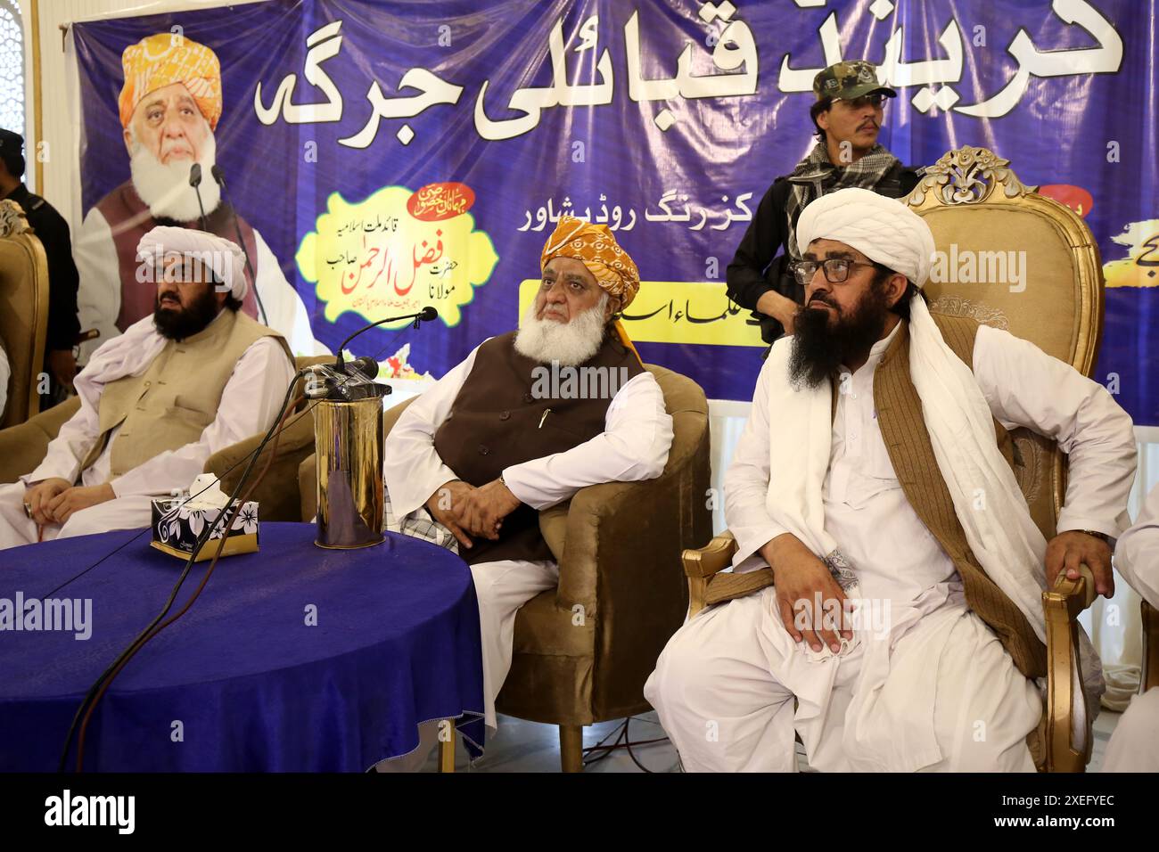 June 27, 2024, Peshawar, Peshawar, Pakistan: Tribal gathering to ...