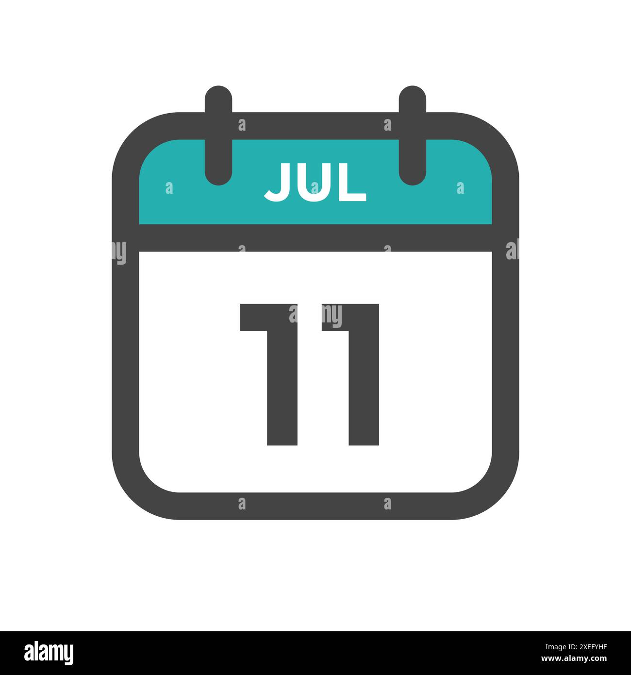 Calendar date number eleven Stock Vector Images - Alamy