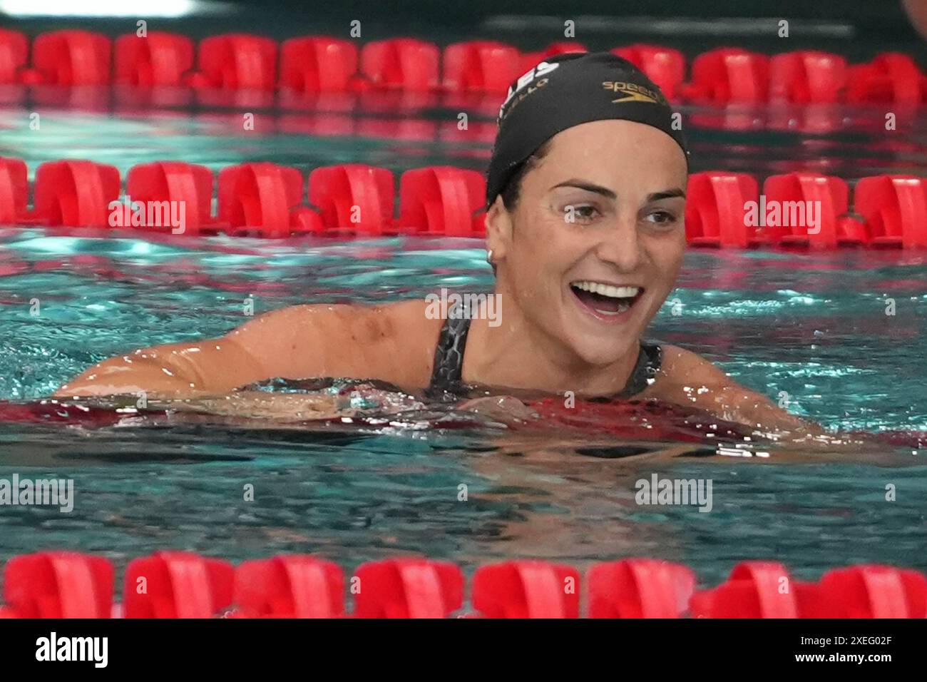 Beryl Gastaldello FINALE 100 M Backstroke WOMEN during the French ...