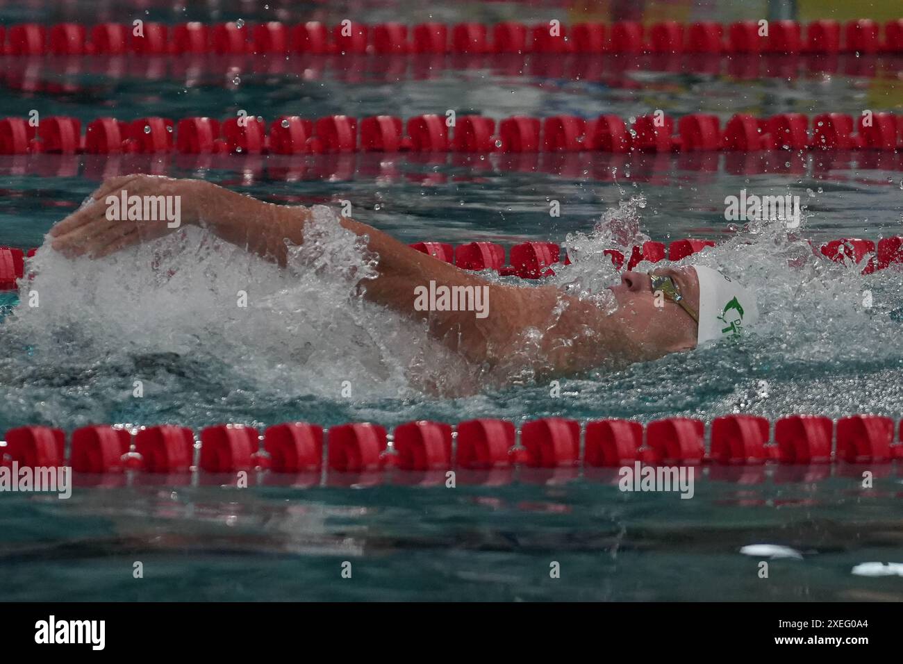MARCHAND Léon FINALE 400 M MEDLEY MEN during the French Swimming ...