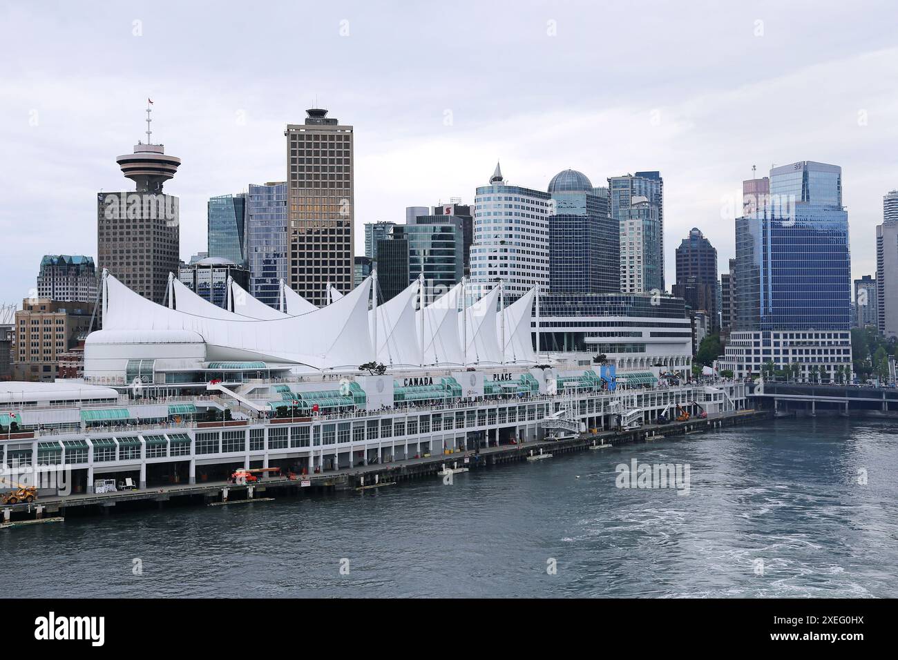 Cruise Terminal, Canada Place, Waterfront, Coal Harbour, Vancouver ...