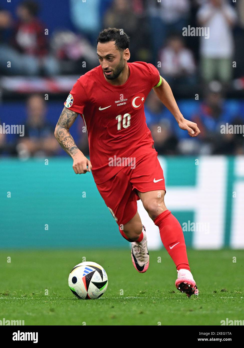 Dortmund - Hakan Calhanoglu of Turkey during the UEFA EURO 2024 group F ...