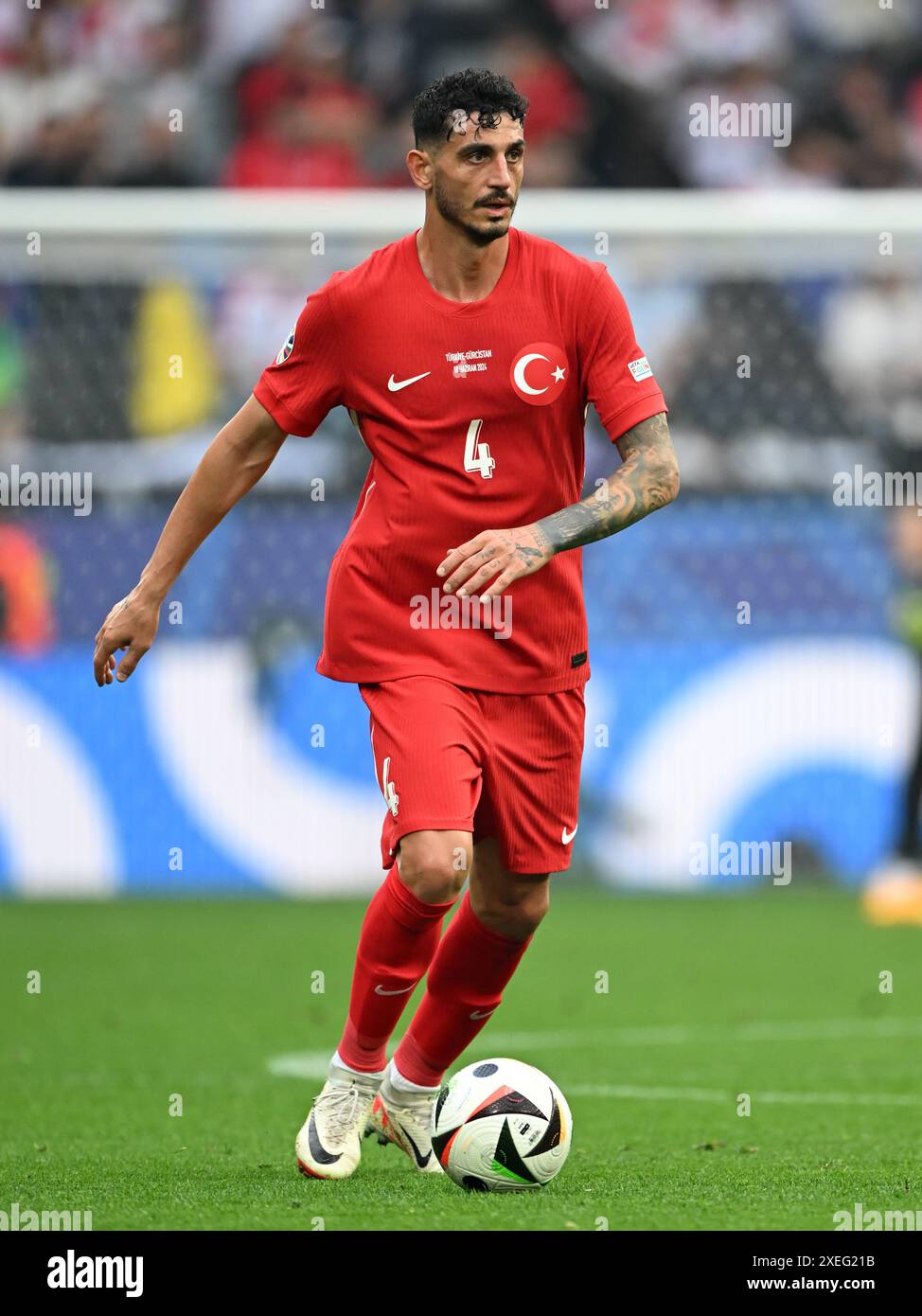 Dortmund - Samet Akaydin of Turkey during the UEFA EURO 2024 group F ...