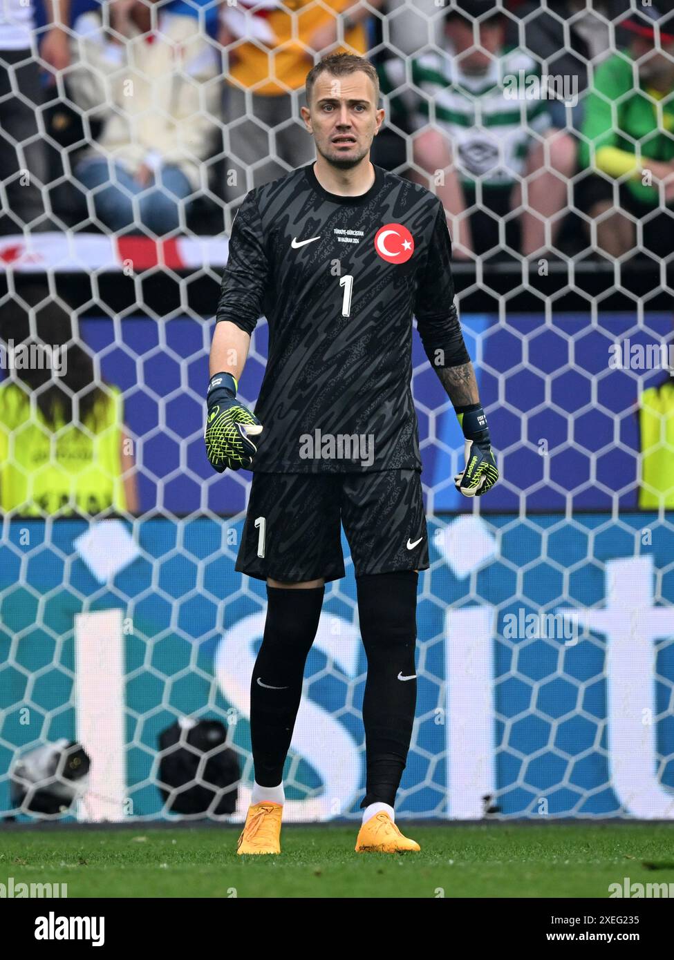 Dortmund - Turkey goalkeeper Mert Gunok during the UEFA EURO 2024 group ...