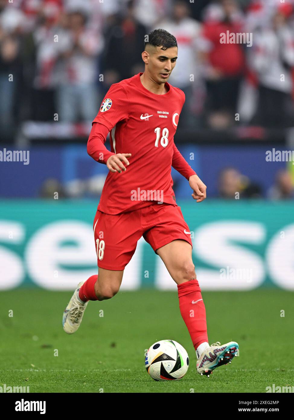 Dortmund - Mert Muldur of Turkey during the UEFA EURO 2024 Group F ...