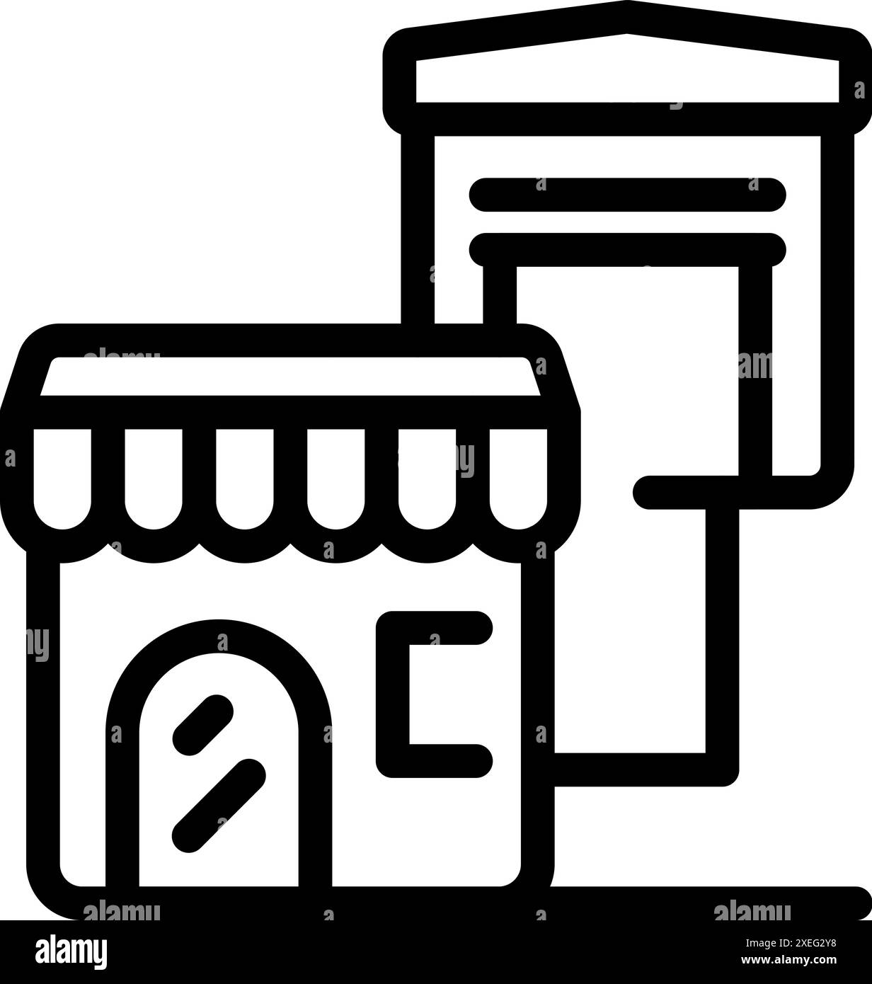 Downtown storefront Black and White Stock Photos & Images - Alamy