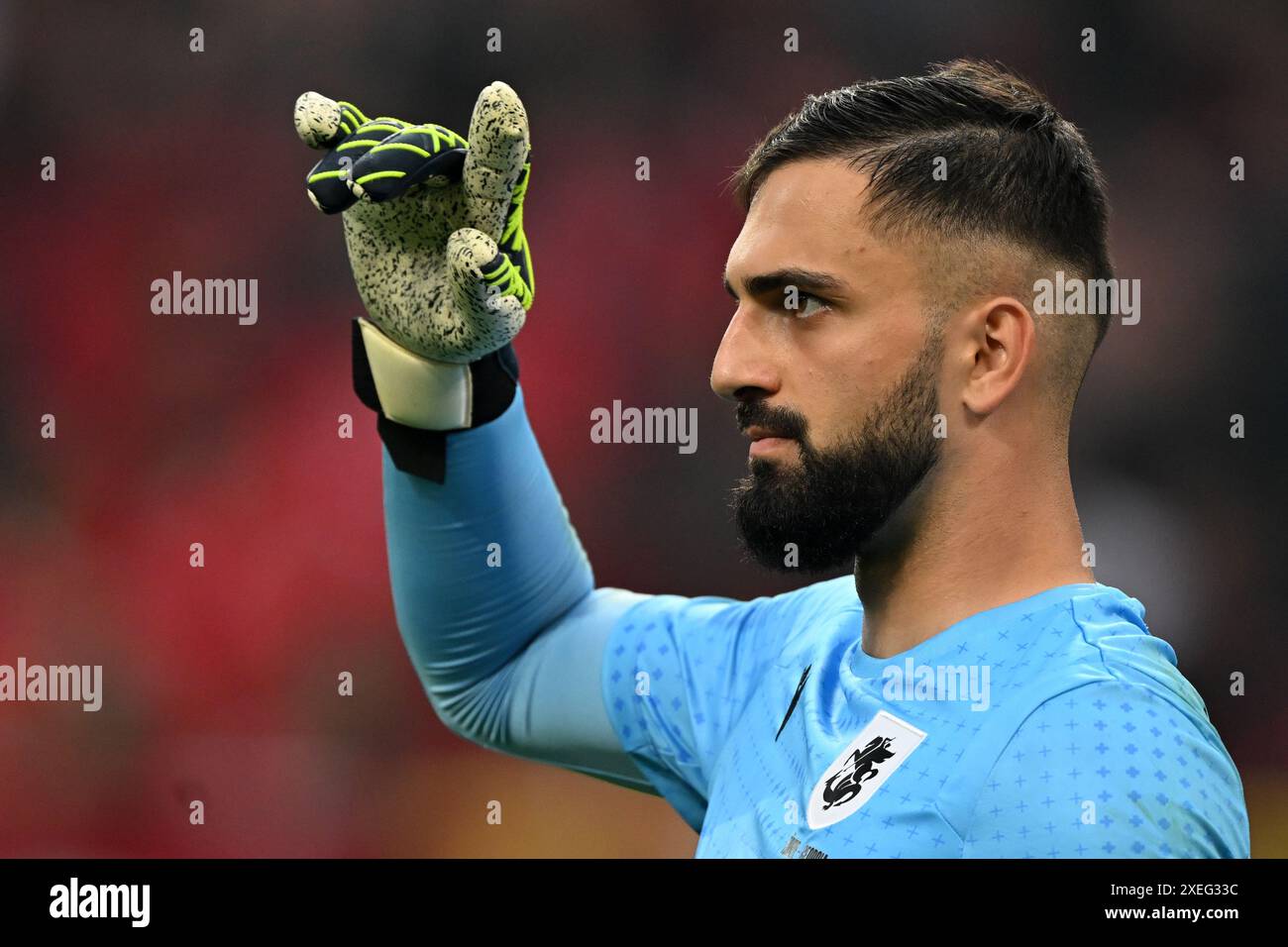 Dortmund - Georgie goalkeeper Giorgi Loria during the UEFA EURO 2024 ...