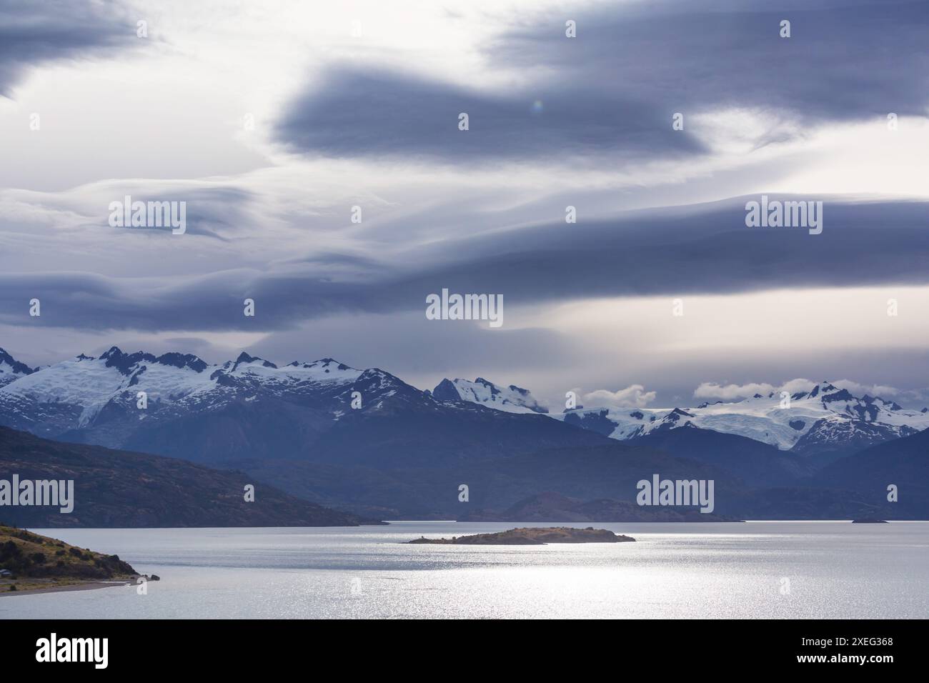 Lake General Carrera Stock Photo - Alamy