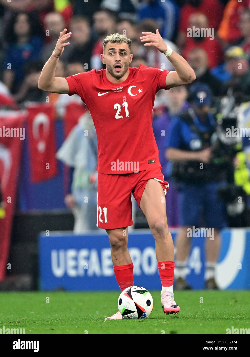 Dortmund - Baris Alper Yilmaz of Turkey during the UEFA EURO 2024 group ...