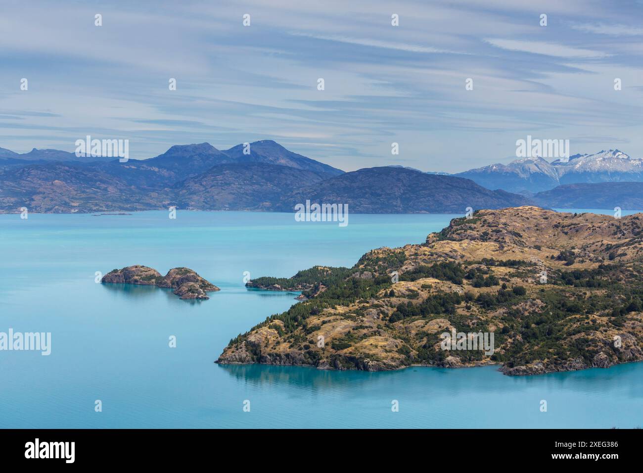 Lake General Carrera Stock Photo - Alamy