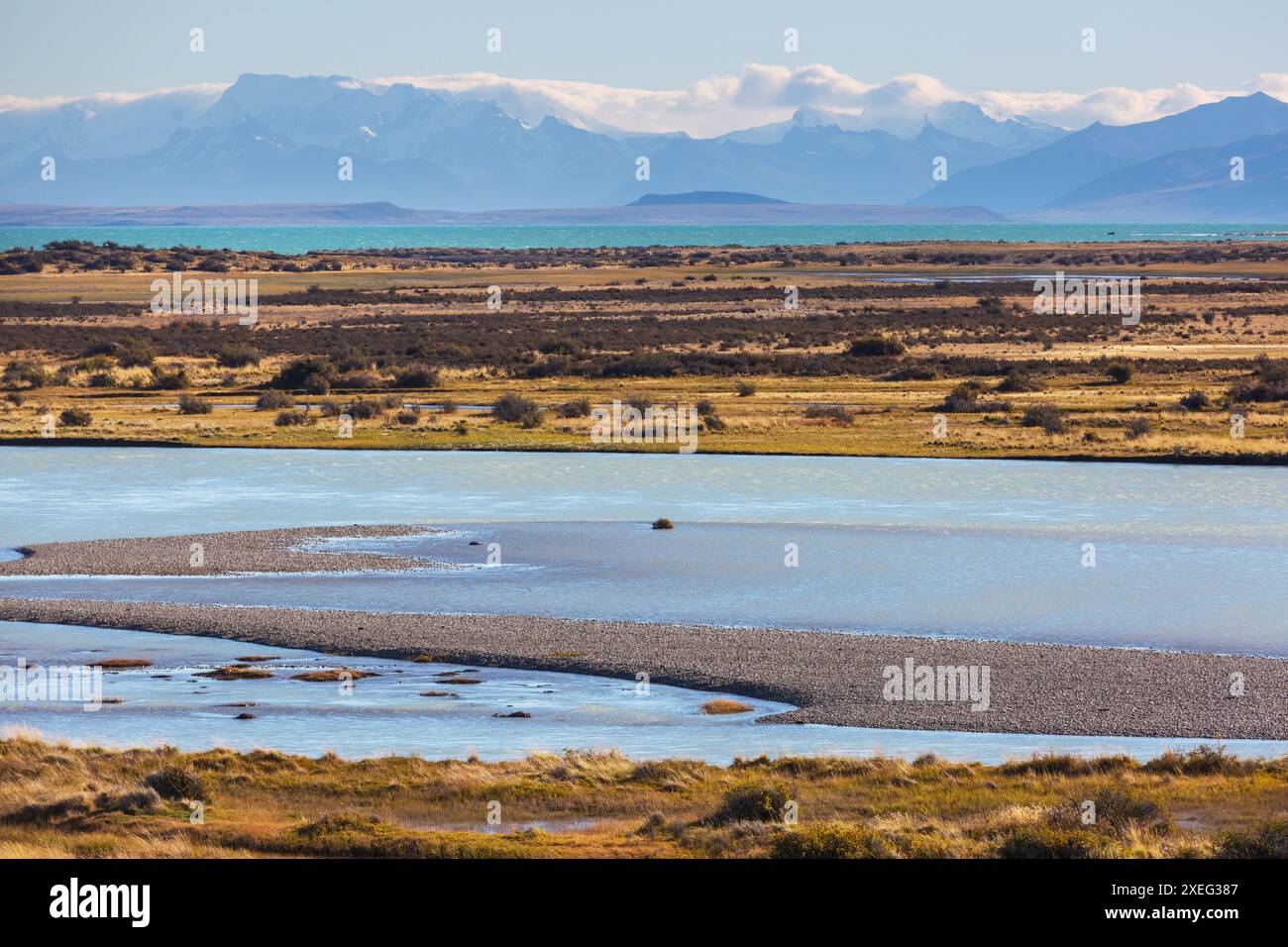 Lake General Carrera Stock Photo - Alamy