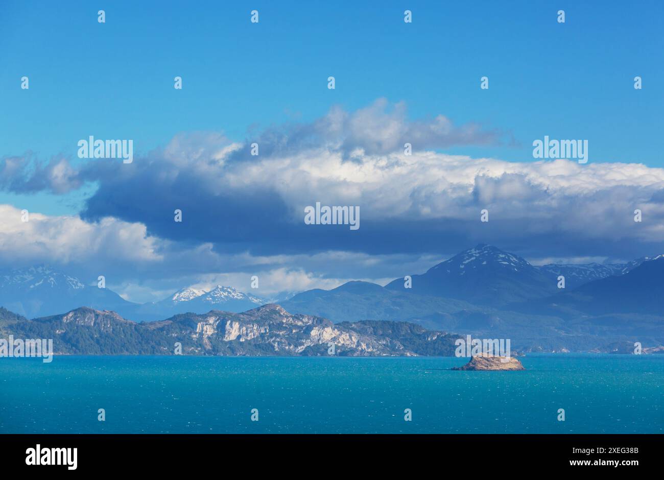 Lake General Carrera Stock Photo - Alamy