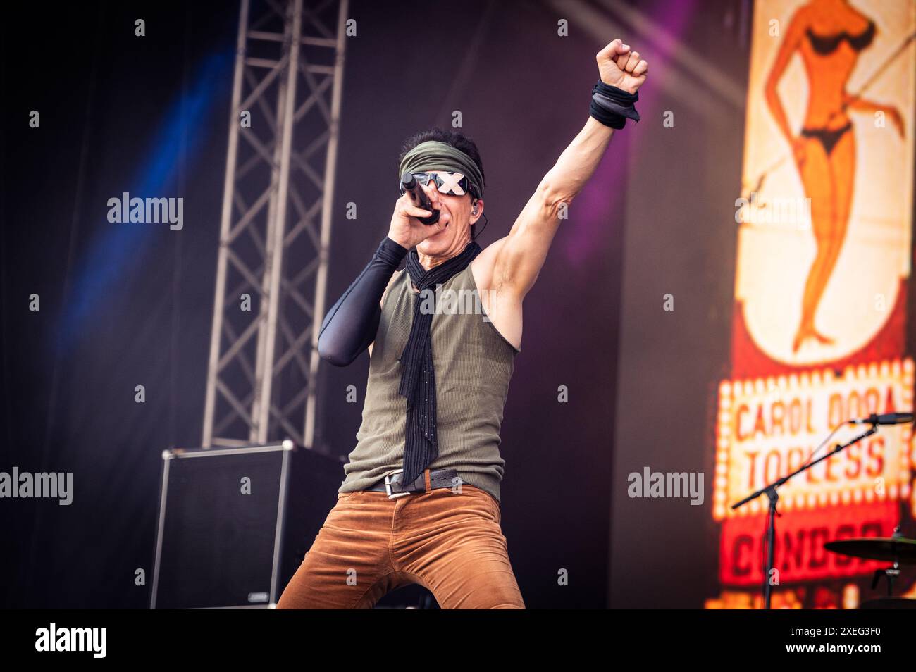 Oslo, Norway. 27th, June 2024. The American rock band Extreme performs ...